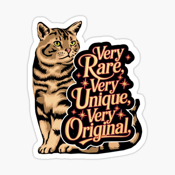 "Very Demure Cat Parody" Sticker for Sale by JediKittenWars | Redbubble