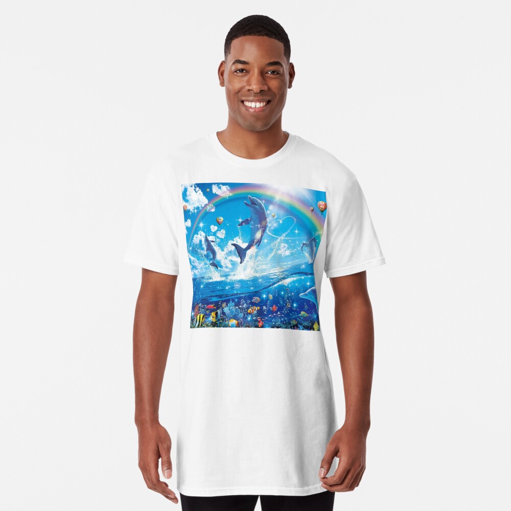 "Symphony Dolphins Frutiger Aero" Sticker for Sale by iwannitonashirt ...