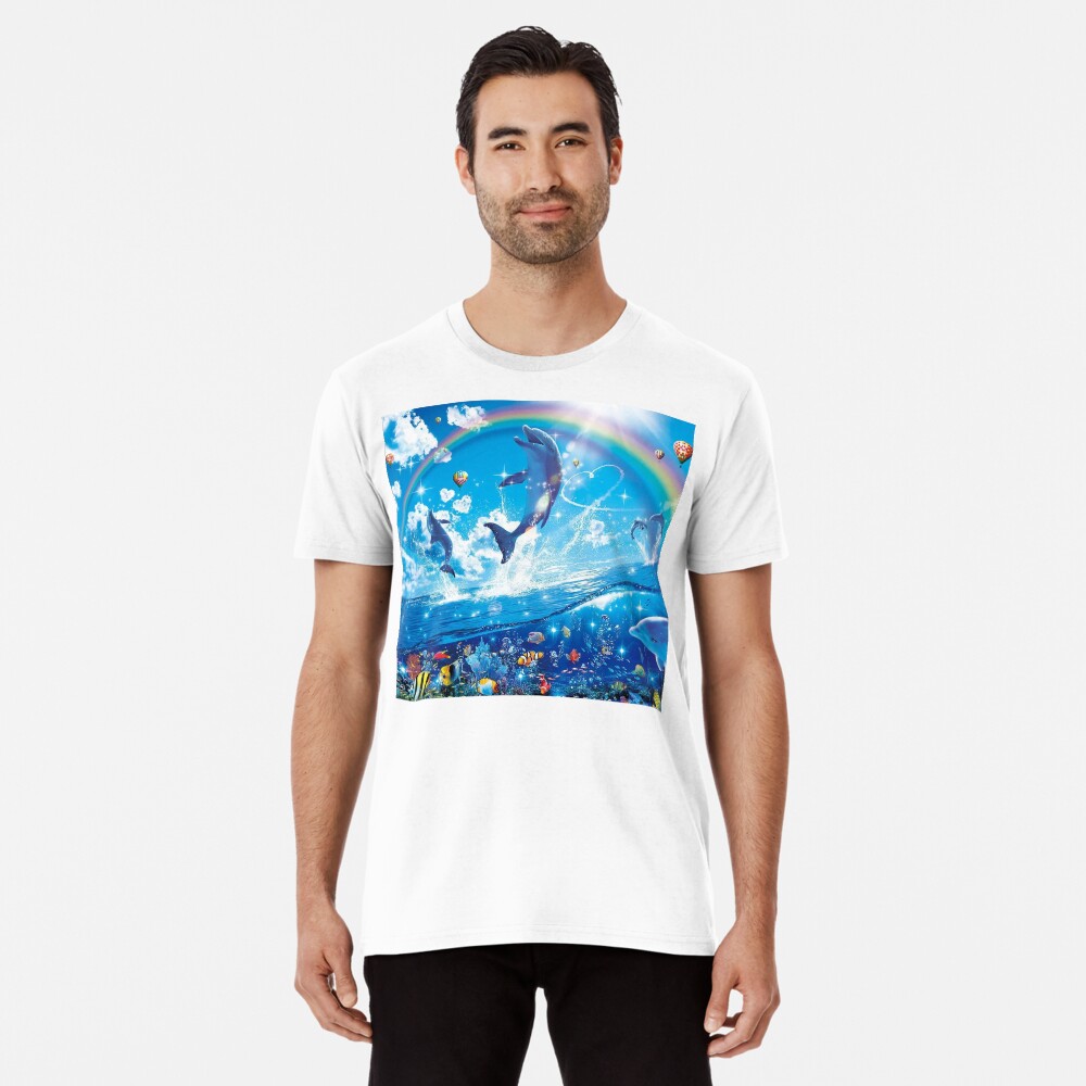 "Symphony Dolphins Frutiger Aero" Sticker for Sale by iwannitonashirt ...