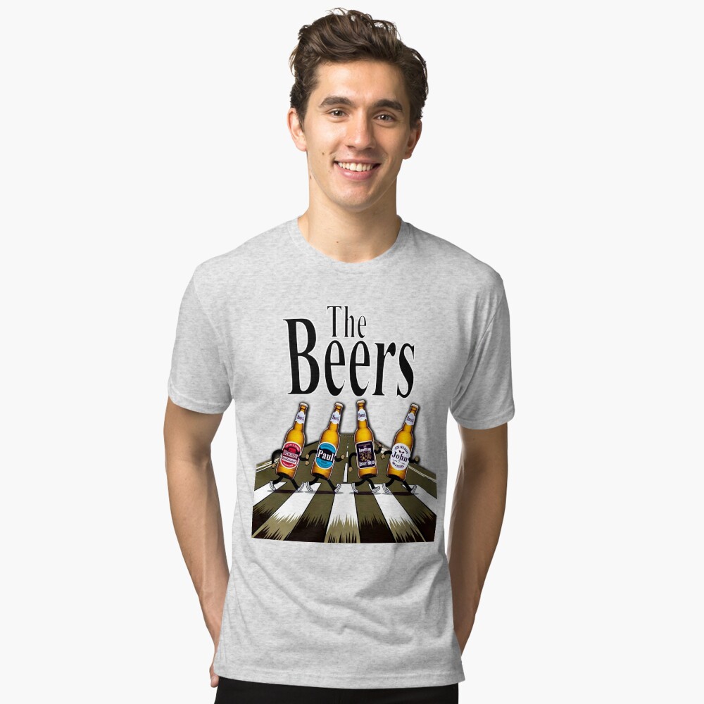 "THE BEERS ABBEY ROAD" Sticker for Sale by playback63 | Redbubble