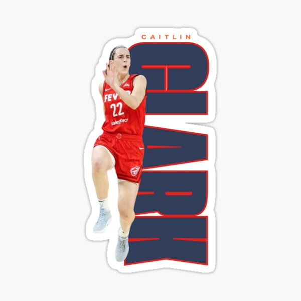 "Caitlin Clark Indiana Fever" Sticker for Sale by lavndershrtdays ...