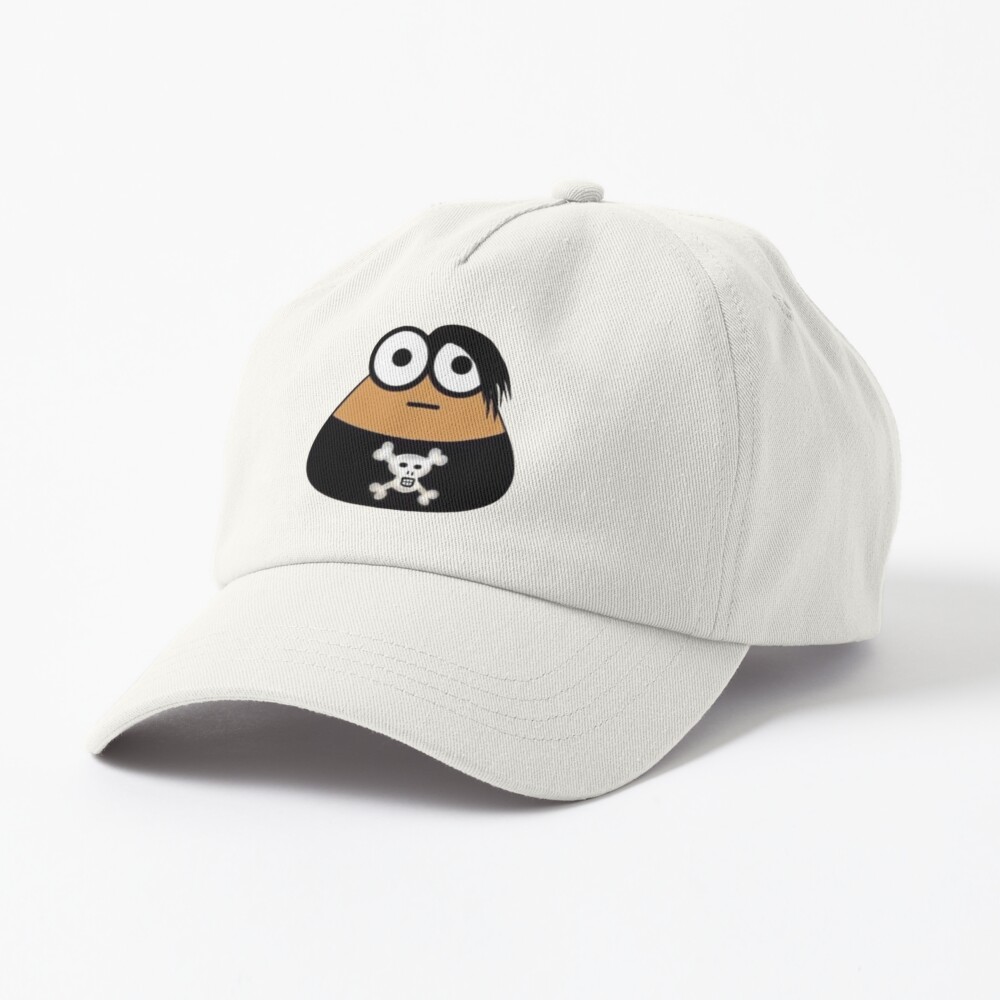 "Emo Goth Pou Meme Brown Alien Baby Mobile Pet" Sticker for Sale by ...