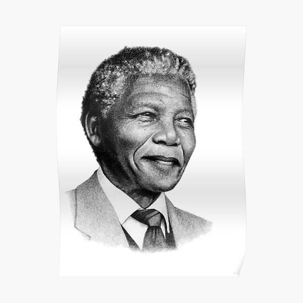 Nelson Mandela Posters | Redbubble