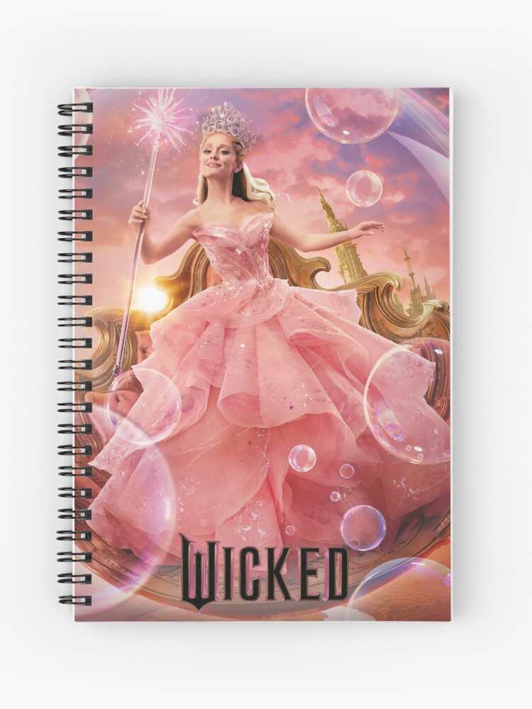 "wicked movie glinda poster" Journal for Sale by envytheleaves | Redbubble
