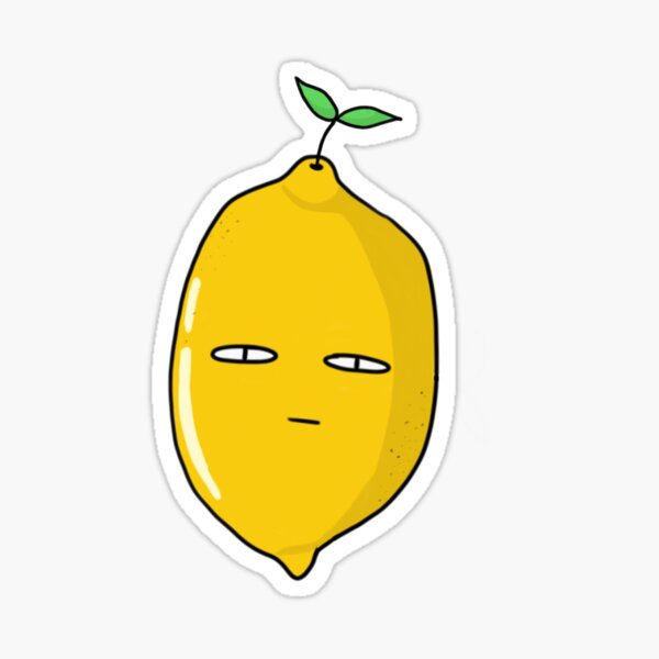 Lemon Boy Stickers | Redbubble