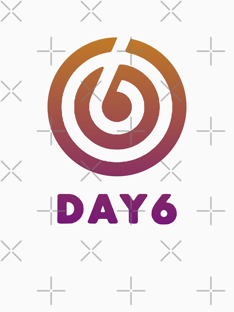 "Coloured DAY6 logo" T-shirt for Sale by Roddel | Redbubble | day6 t ...