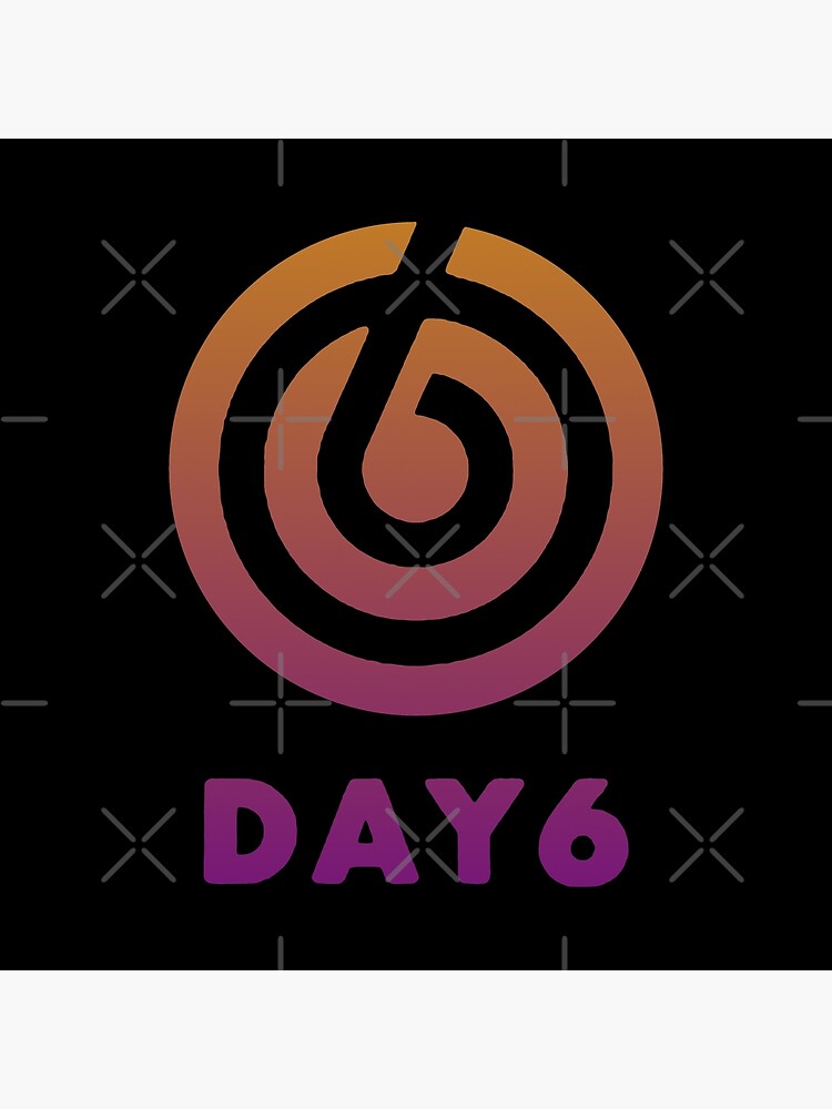 "Coloured DAY6 logo" Art Print by Roddel | Redbubble