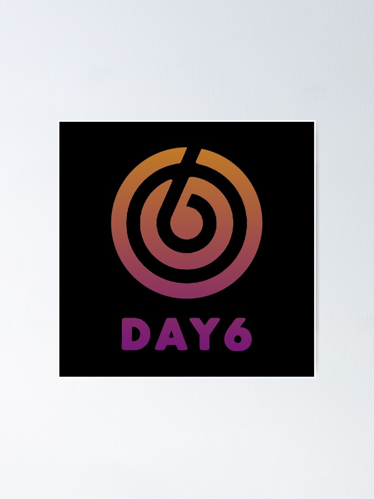 "Coloured DAY6 logo" Poster for Sale by Roddel | Redbubble