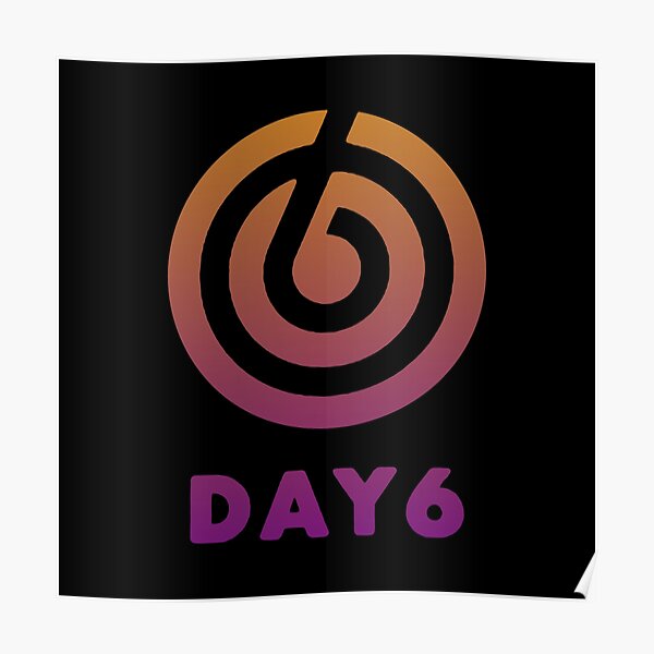 "Coloured DAY6 logo" Poster for Sale by Roddel | Redbubble
