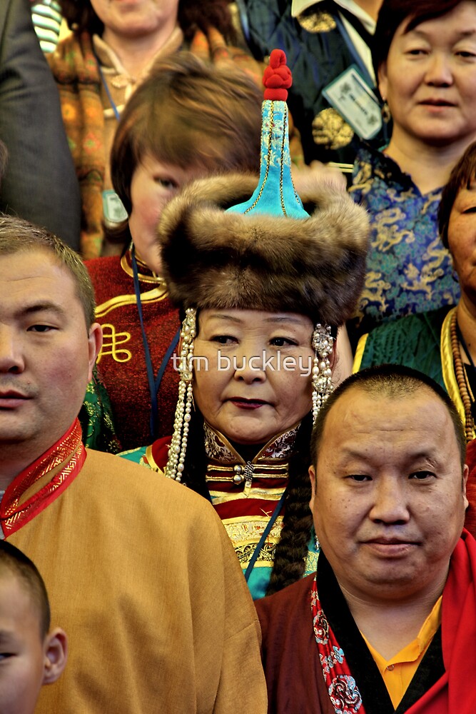 "traditional. mongolian people, india" by tim buckley | bodhiimages ...