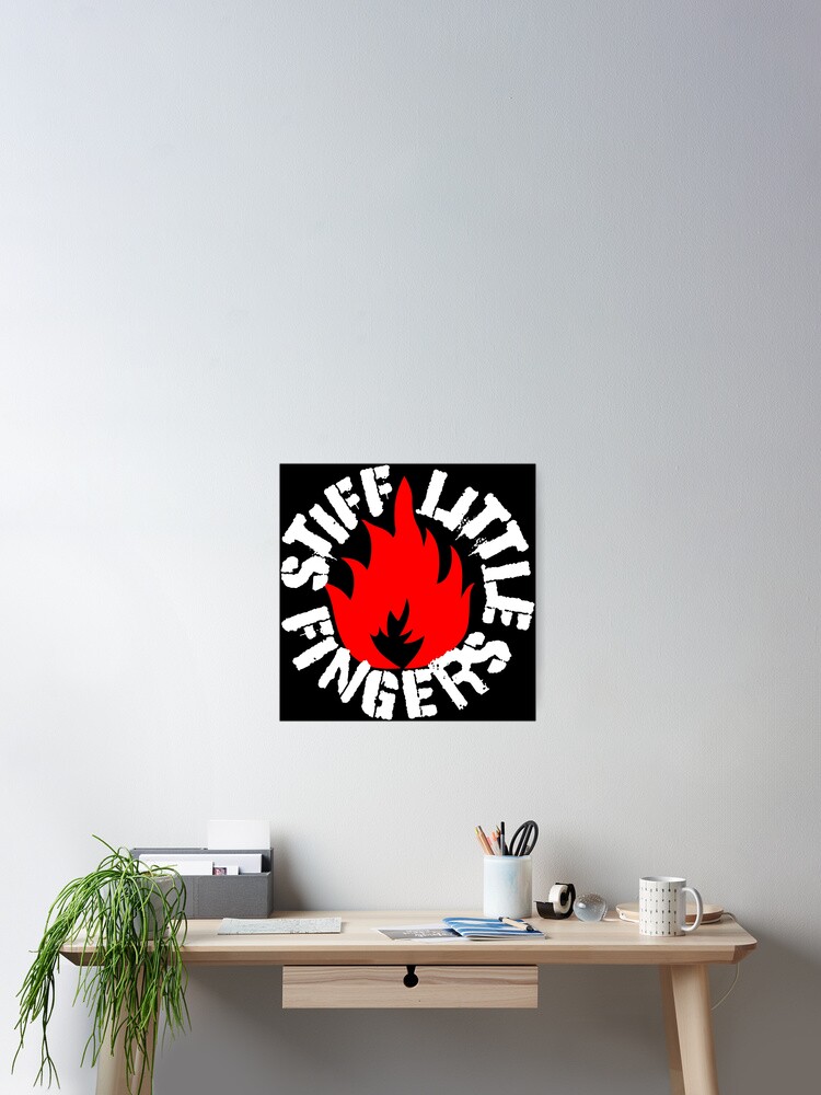 "STIFF LITTLE FINGERS BAND" Poster for Sale by NoeMiller | Redbubble