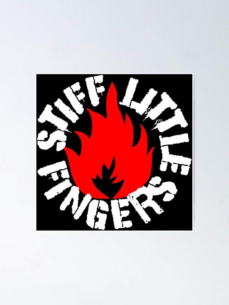 "STIFF LITTLE FINGERS BAND" Poster for Sale by NoeMiller | Redbubble
