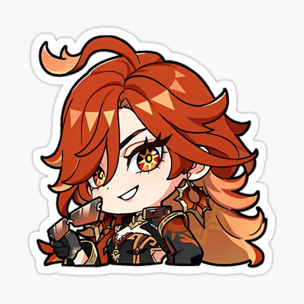 "Mavuika | Genshin Impact" Sticker for Sale by Verthalies | Redbubble