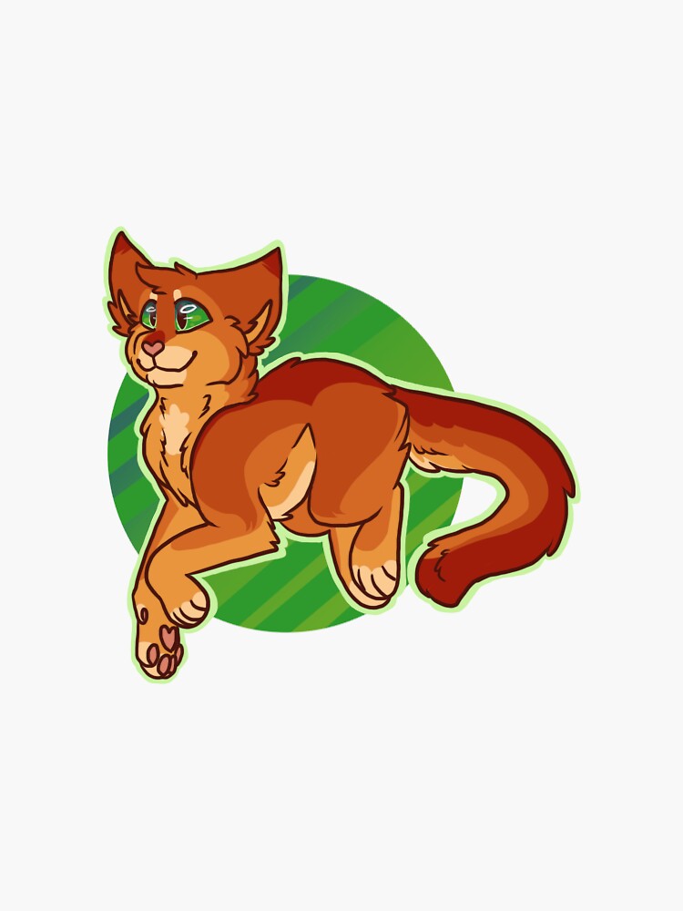 "Firestar Warriors" Sticker for Sale by flaredash | Redbubble