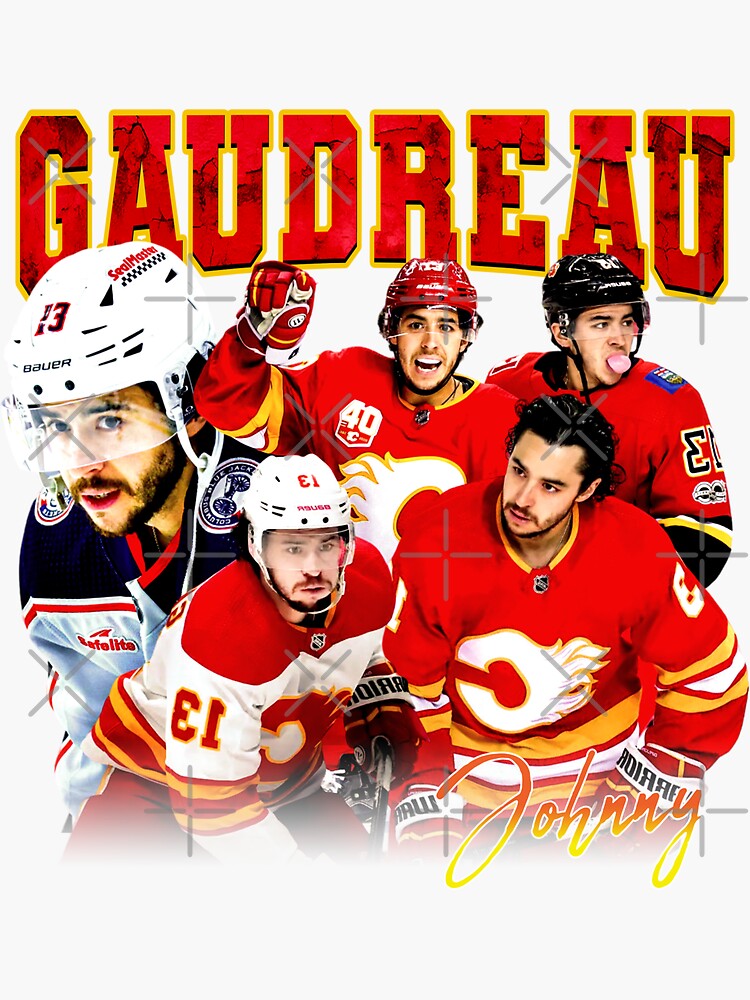 "Johnny Gaudreau Hockey Flames Calgary, Rip Johnny Gaudreau" Sticker ...