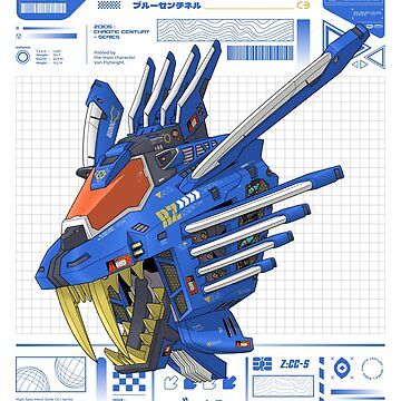 "Zoids | Chaotic Century - HS-Mech - Blade Liger BS; anime illustration ...