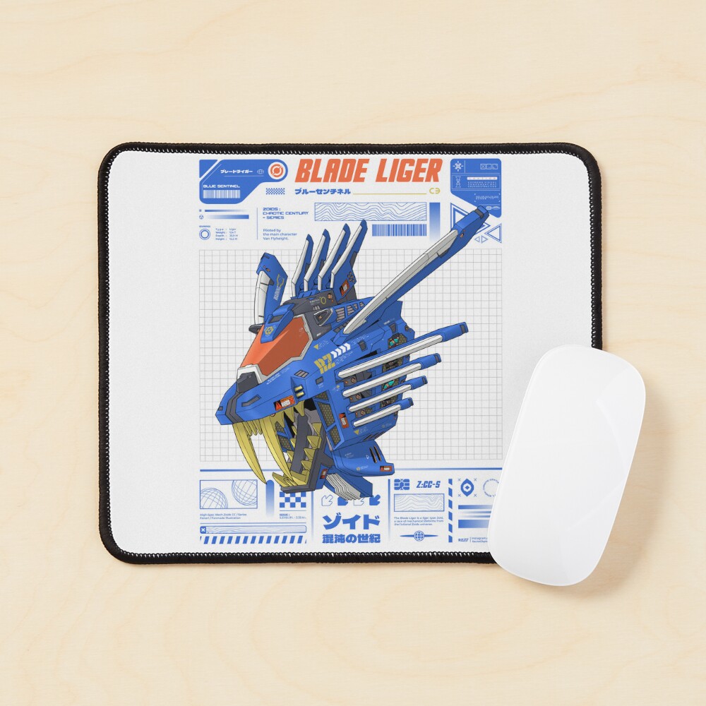 "Zoids | Chaotic Century - HS-Mech - Blade Liger BS; anime illustration ...