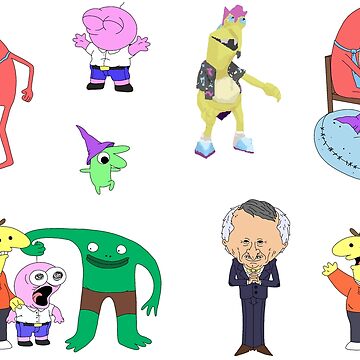 "Smiling Friends Pack" Sticker for Sale by emm416 | Redbubble