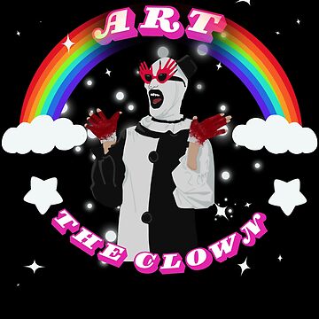 "Art the clown" Sticker for Sale by STAYOKBRAND | Redbubble