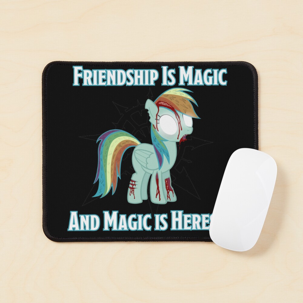 "Friendship is magic, magic is heresy. My little pony zombie chaos star ...