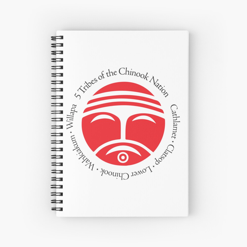 "Five Tribes & Spirit Face" Sticker for Sale by ChinookNation | Redbubble
