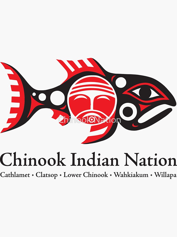 "Chinook Indian Nation logo" Sticker for Sale by ChinookNation | Redbubble