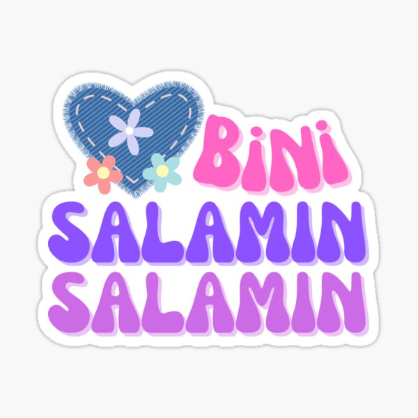 "Bini- Salamin, Salamin " Sticker for Sale by AissTee | Redbubble