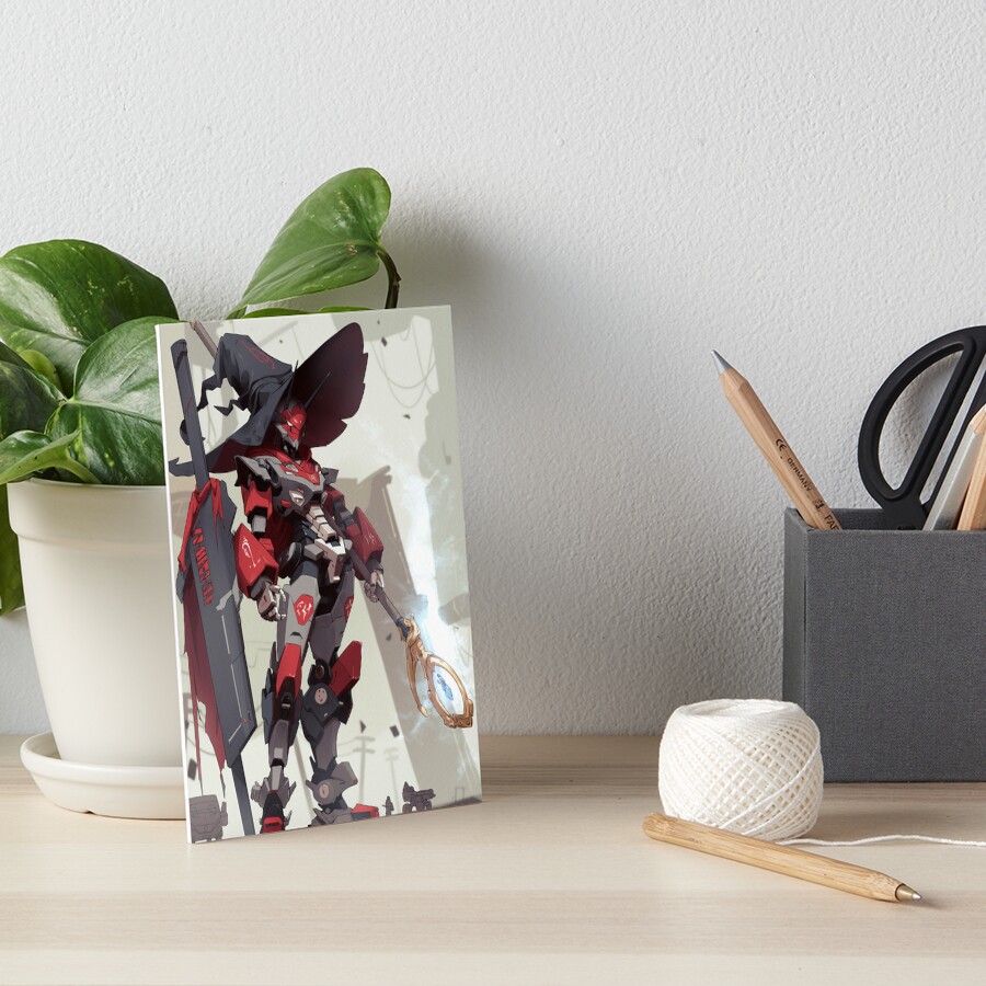 "Mecha-Wizard" Poster for Sale by LinesSensei | Redbubble