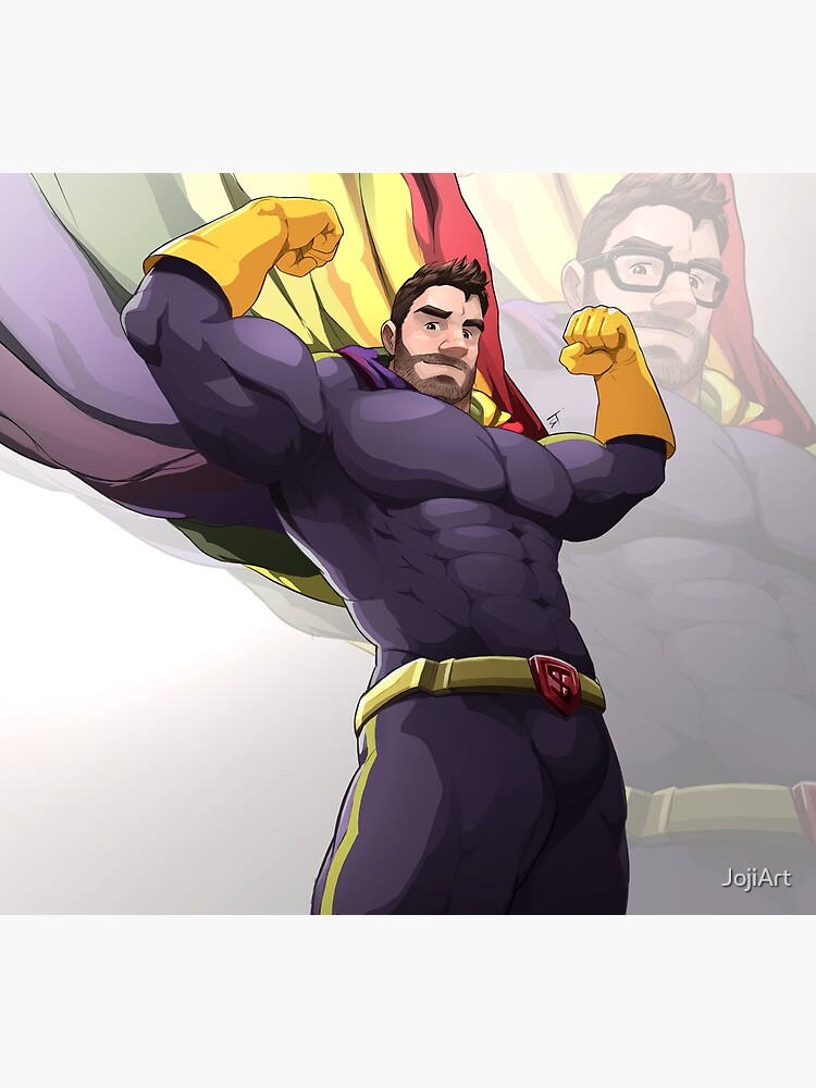 "Rainbow man" Canvas Print by JojiArt | Redbubble