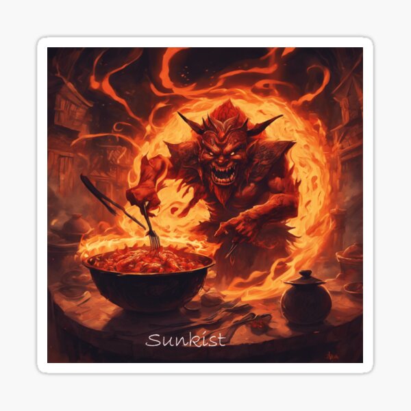 "Sunkist" Sticker for Sale by Fruityblue | Redbubble