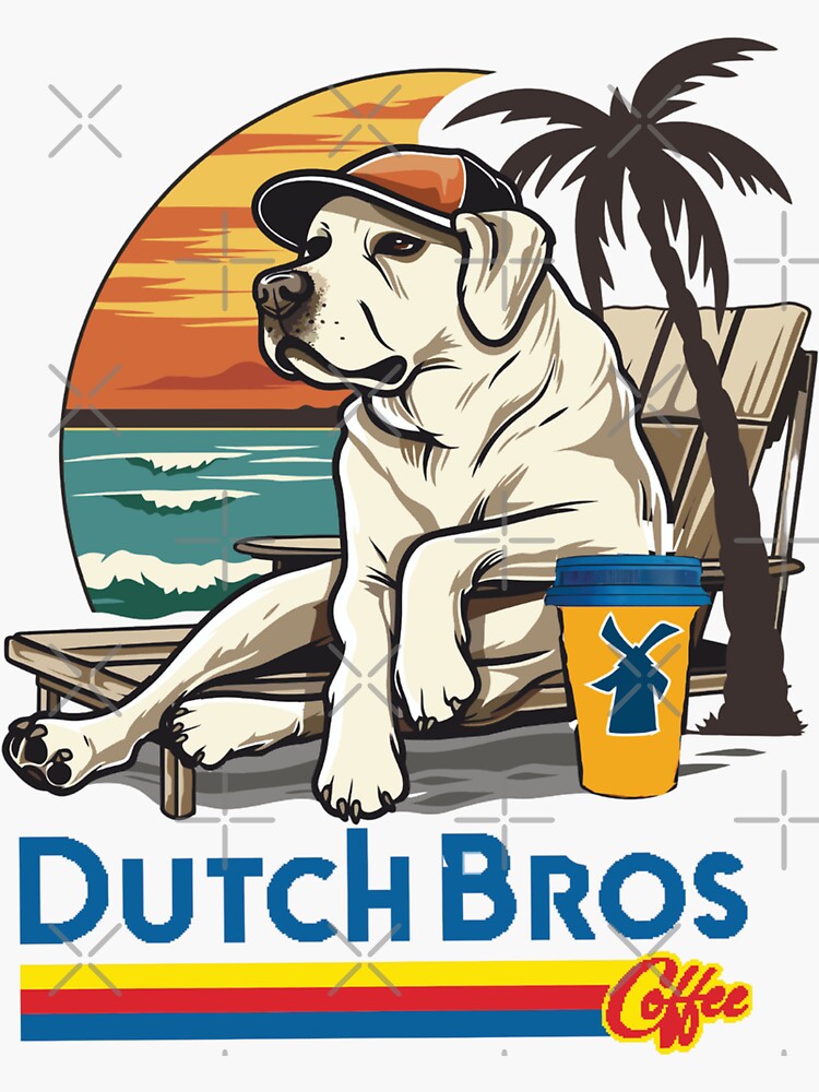 " Dutch Bros 420" Sticker for Sale by Big-Family-Art | Redbubble