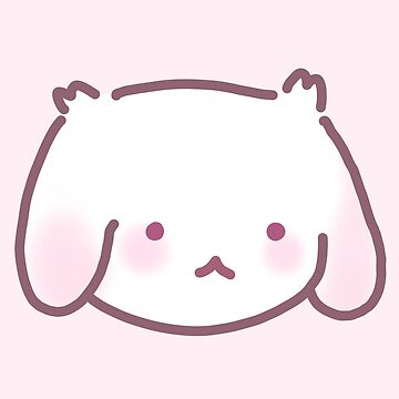 " Frosty White Holland Lop Albino Rabbit Bunny" Sticker for Sale by Max ...