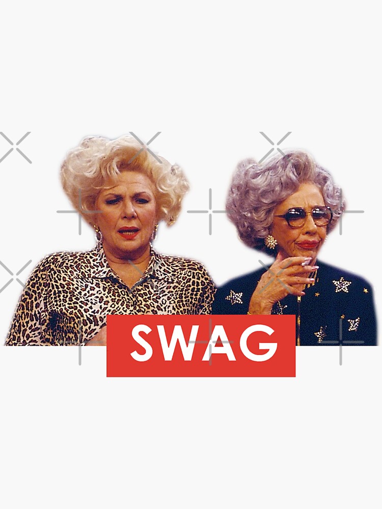 "swag" Sticker by aluap106 | Redbubble