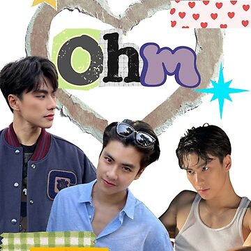 "BL Thai Actor Ohm" Sticker for Sale by BLfashioninc | Redbubble