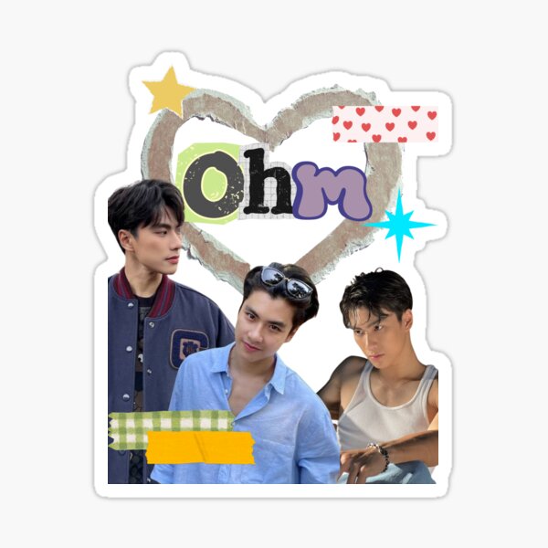 "BL Thai Actor Ohm" Sticker for Sale by BLfashioninc | Redbubble