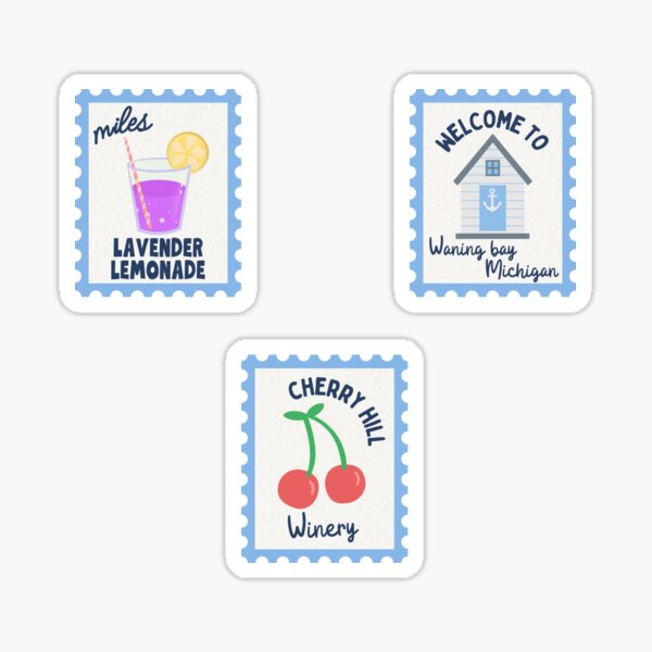 "Funny Story | Emily Henry Sticker Set" Sticker for Sale by ...