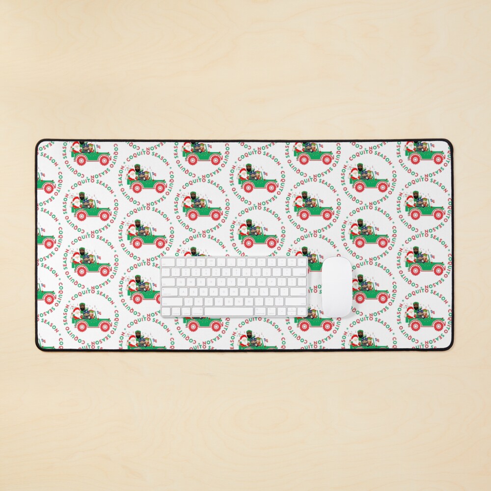 "Puerto Rico Coquito Season Santa Three Kings Red & Green Christmas ...