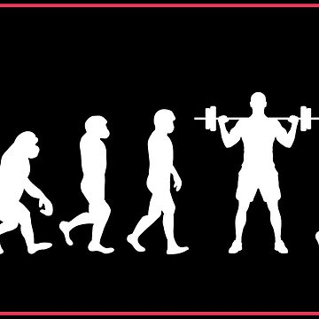 "Gym evolution" Sticker for Sale by trippyelf | Redbubble