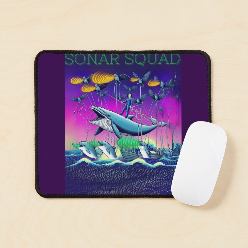 "Sonar Squad" Sticker for Sale by SonarBat | Redbubble