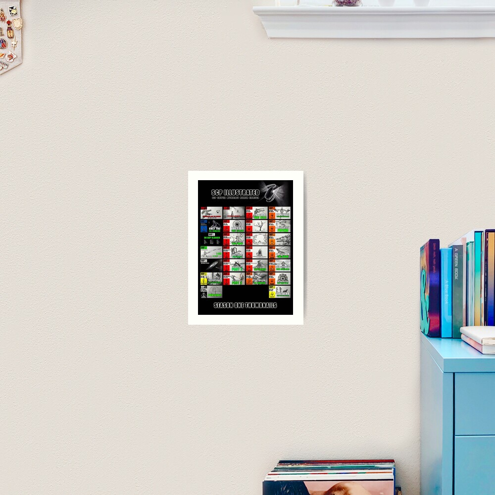 "SCP ILLUSTRATED Season 1 thumbnails " Art Print by SCPillustrated ...