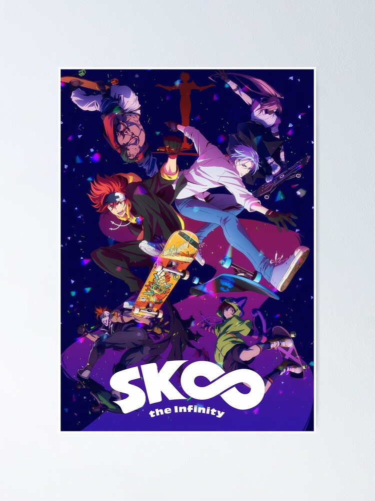 "SK8 the Infinity" Poster for Sale by HayaMerch | Redbubble