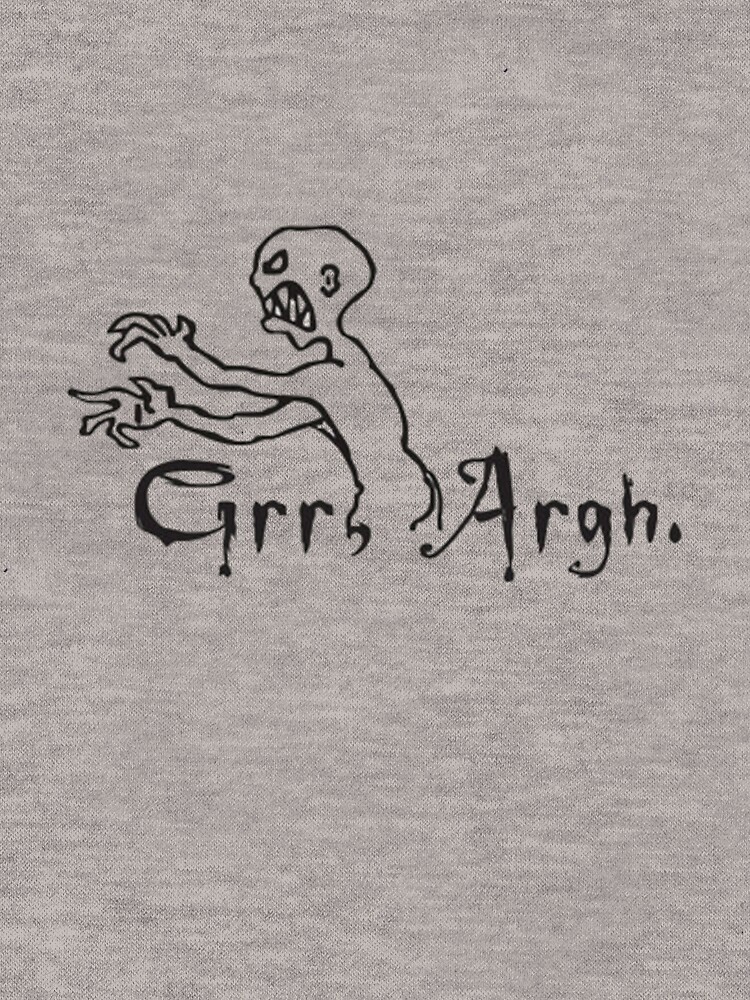 "Grrr Argh" Lightweight Hoodie for Sale by ButterfliesT | Redbubble