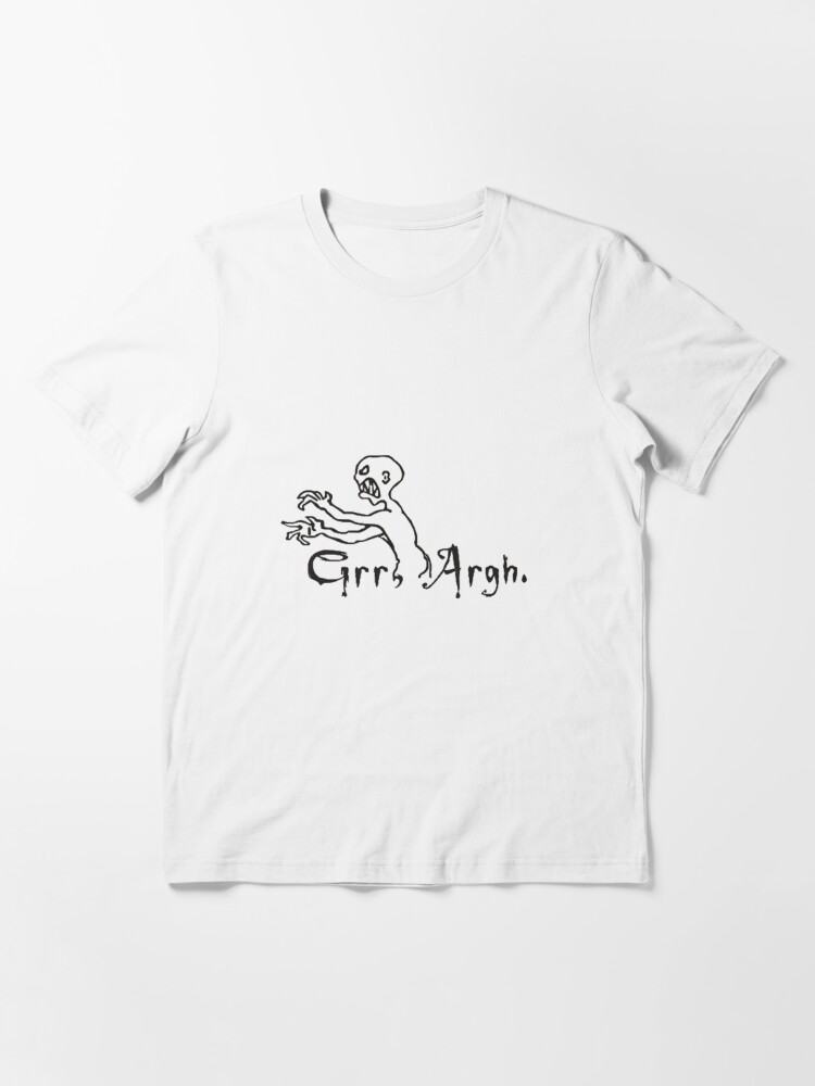 "Grrr Argh" Essential T-Shirt for Sale by ButterfliesT | Redbubble