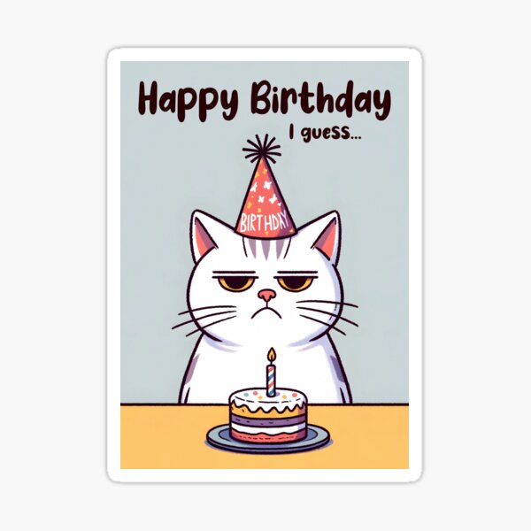 "Grumpy Cat Birthday: Happy Birthday... I Guess Funny Sarcastic ...