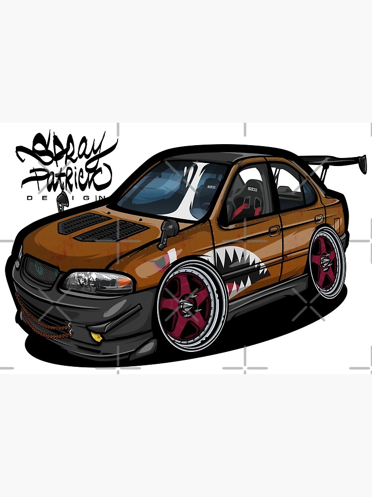 "Sentra 2001 Cute Edit (Rat_Race)" Art Print for Sale by SprayPatrick ...