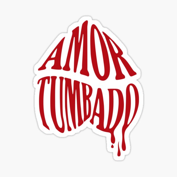 Pegatina con la obra «Amor Tumbado Diseño de Moda» de ASLdesigner ...
