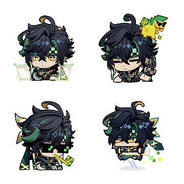 "Kinich Stickers | Genshin Impact" Sticker for Sale by John Sailor ...