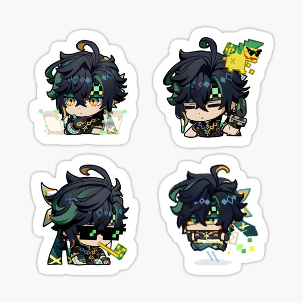 "Kinich Stickers | Genshin Impact" Sticker for Sale by John Sailor ...