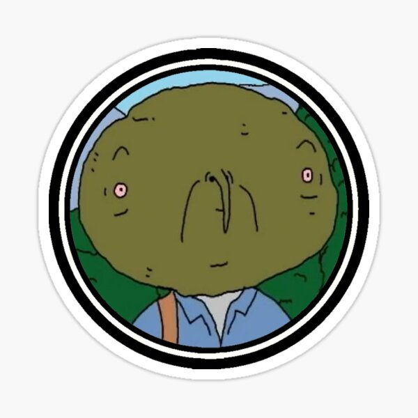 "The Big Lez Show - Clarence" Sticker by Senploxfart | Redbubble
