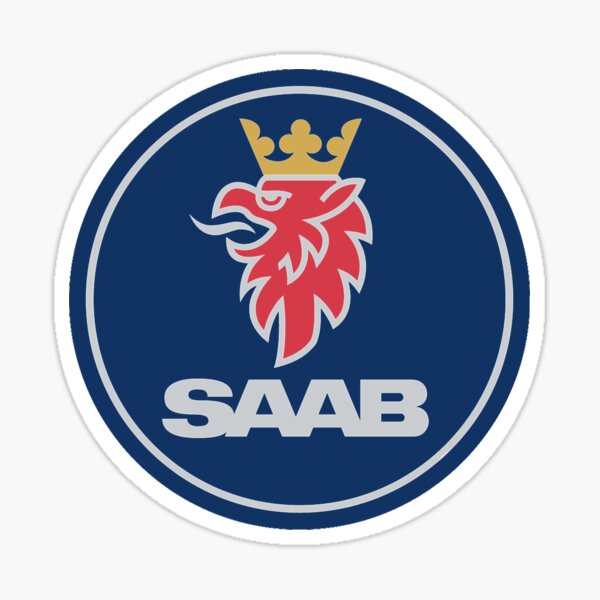 Saab Stickers | Redbubble